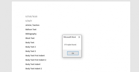 How to use VBA to document custom styles in a Microsoft Word document - TechRepublic