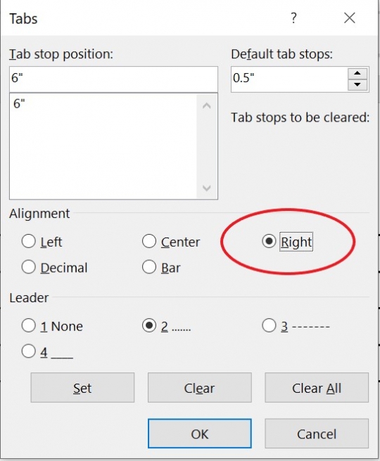 How to add leaders to a document in Microsoft Word | TechRepublic