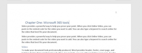 How to add chapter numbers by modifying an existing heading style in a ...