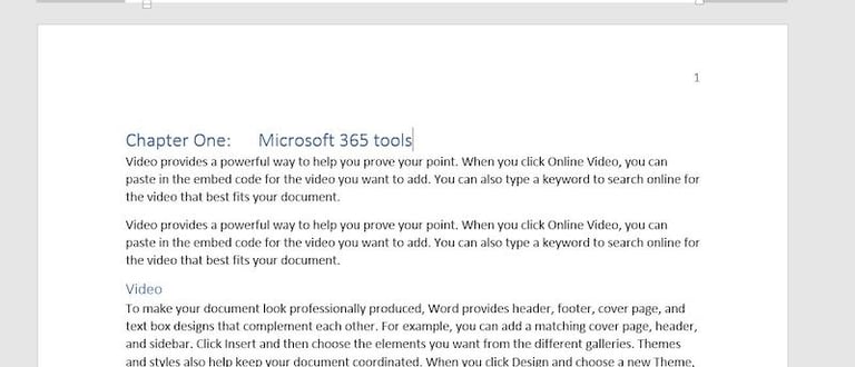 How to add chapter numbers by modifying an existing heading style in a ...