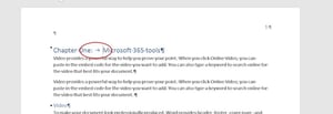 How to add chapter numbers by modifying an existing heading style in a ...