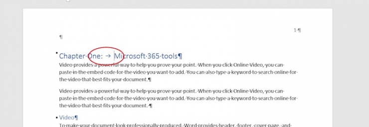 How to add chapter numbers by modifying an existing heading style in a ...