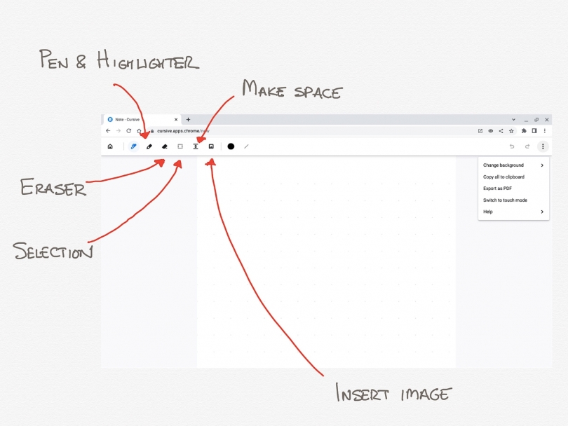 How to take notes on a Chromebook with Cursive | TechRepublic