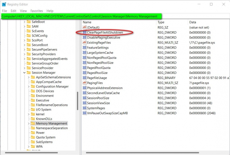 How to delete the Windows 11 page file with every shutdown - TechRepublic