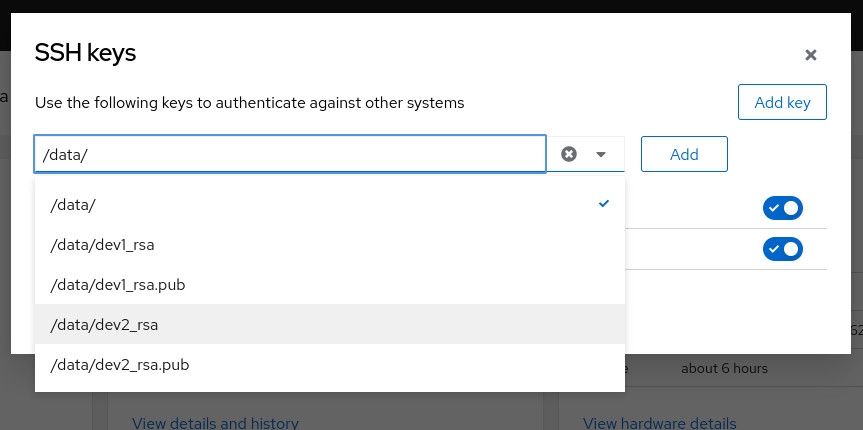 How to manage SSH keys on Cockpit for remote SSH key authentication ...