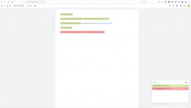How to install the Etherpad collaborative note-taking platform on Linux