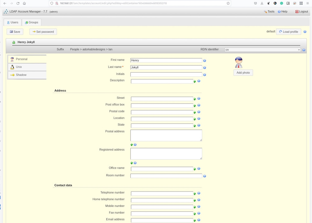 How to add new LDAP users with LAM - TechRepublic