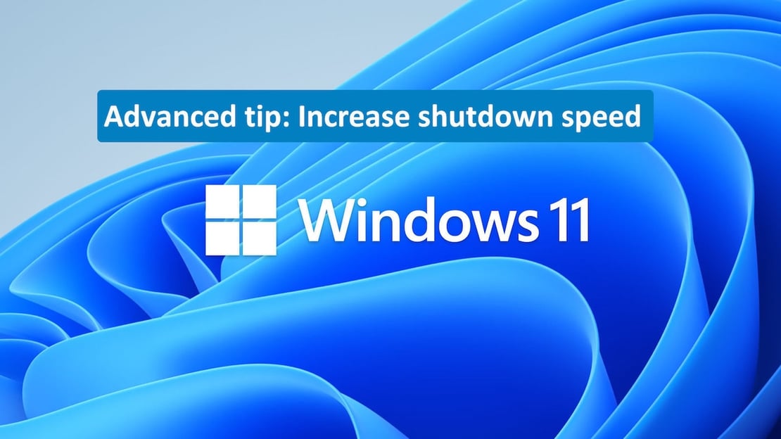 How to increase shutdown speed in Windows 11 - TechRepublic