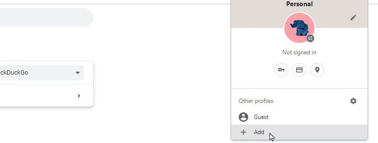How to set up and use different profiles in Google Chrome