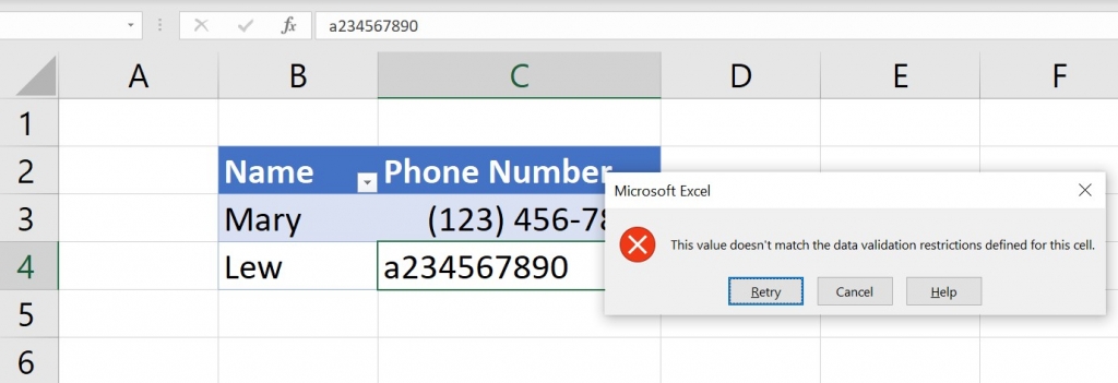 How to force a consistent phone number format in Microsoft Excel ...