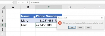 How to force a consistent phone number format in Microsoft Excel ...