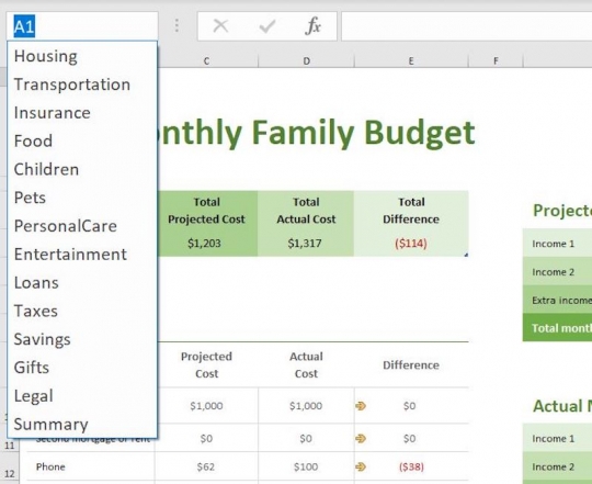 How to take advantage of the Name box in Microsoft Excel