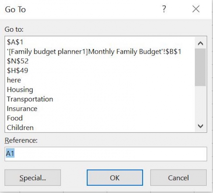 How to take advantage of the Name box in Microsoft Excel