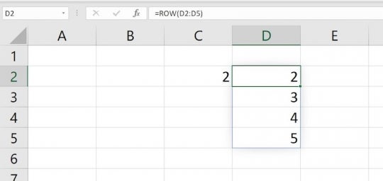 How To Return A Column Of N Consecutive Values In Microsoft Excel Techrepublic