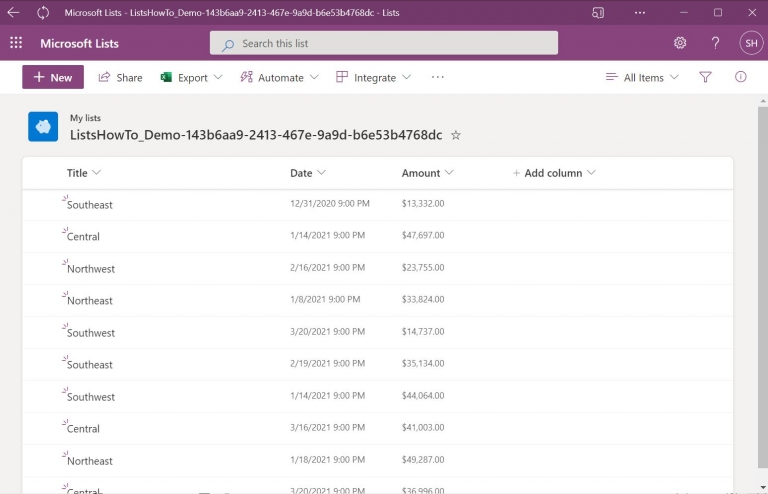How to use Microsoft 365 Lists to organize Excel data you must track or ...