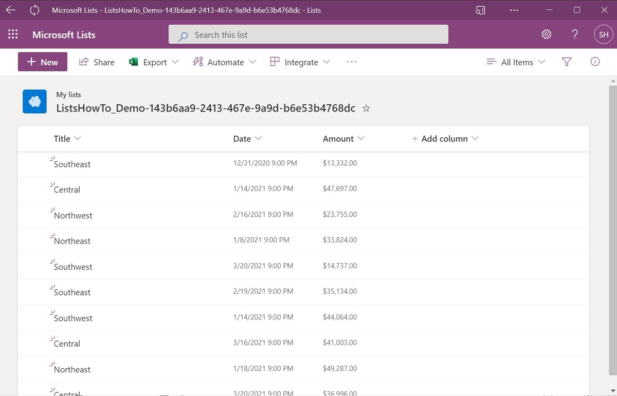 How to use Microsoft 365 Lists to organize Excel data you must track or ...