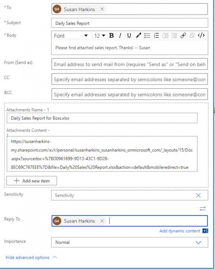 How to send a scheduled Microsoft Excel report email using Power ...