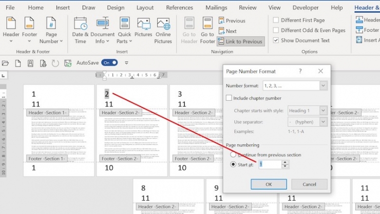 How to use page-numbering fields in Microsoft Word - TechRepublic