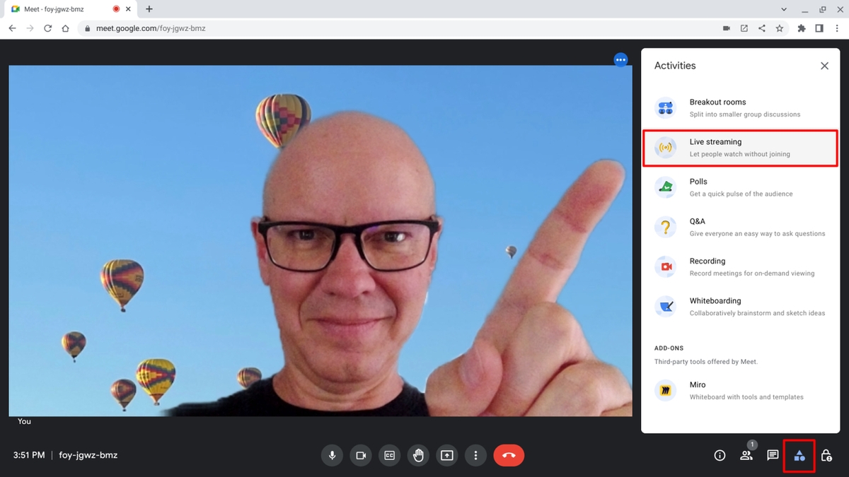 How to stream from Google Meet to YouTube - TechRepublic