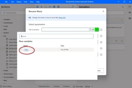 How to use Power Automate to systematically rename files