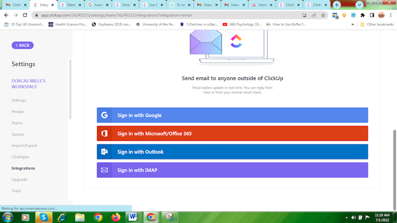 How to integrate Gmail with ClickUp | TechRepublic