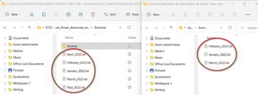 How to use Power Automate to systematically rename files