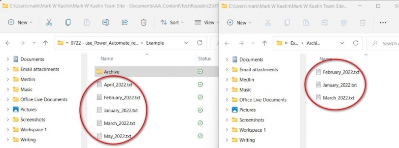 How to use Power Automate to systematically rename files