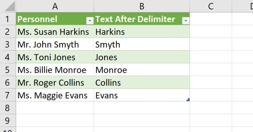 2 easy ways to parse data in Microsoft Excel