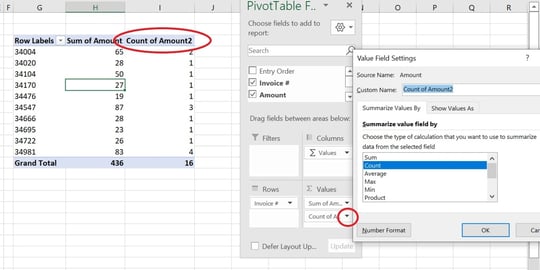 How to show details in a grouped PivotTable in Microsoft Excel ...