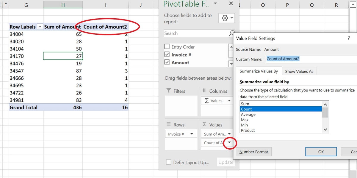 How to show details in a grouped PivotTable in Microsoft Excel ...