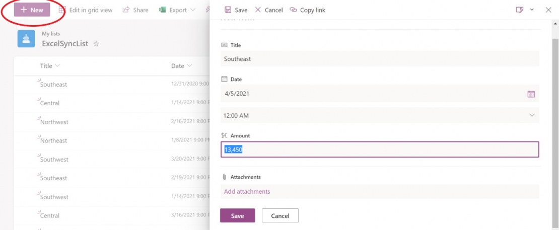 How to sync Microsoft Lists with Microsoft Excel
