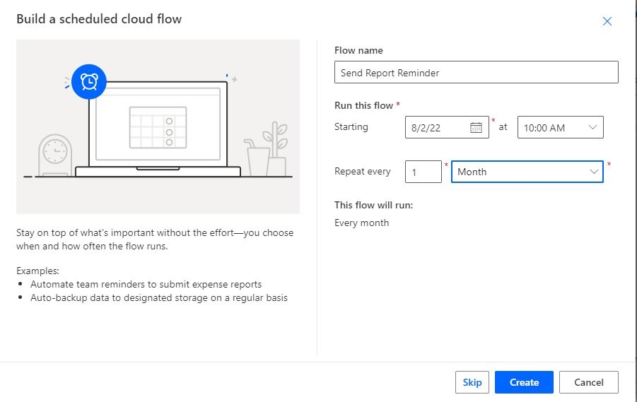 How to Send a Reminder Using Microsoft Power Automate | TechRepublic