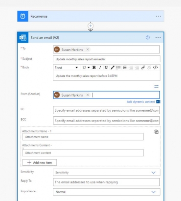 How to Send a Reminder Using Microsoft Power Automate | TechRepublic