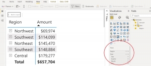 How to add sparklines to highlight details in Microsoft Power BI