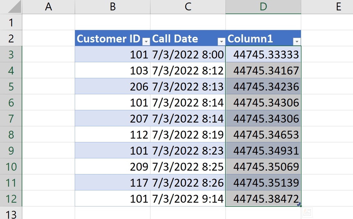 How To Return The First And Last Times From Timestamps In A Microsoft Excel Pivottable 