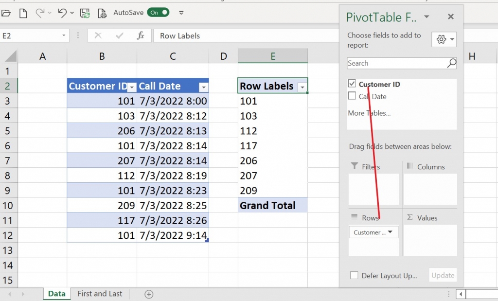How to return the first and last times from timestamps in a Microsoft ...