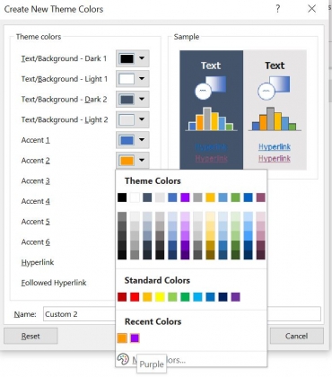 How to customize color palettes in Microsoft 365 Office apps - TechRepublic