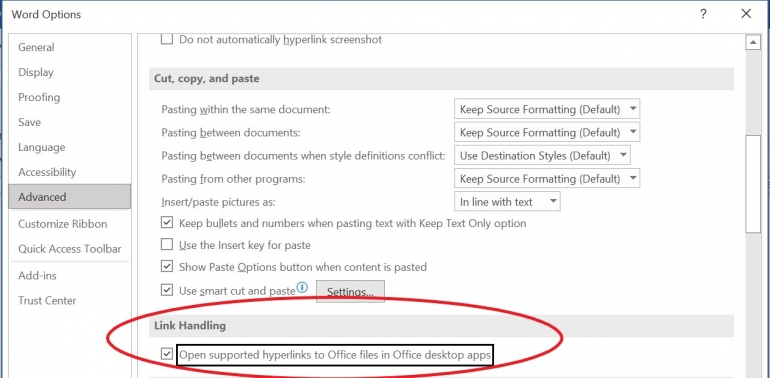 Cara menggunakan pengaturan untuk membuka file Microsoft 365 di ...
