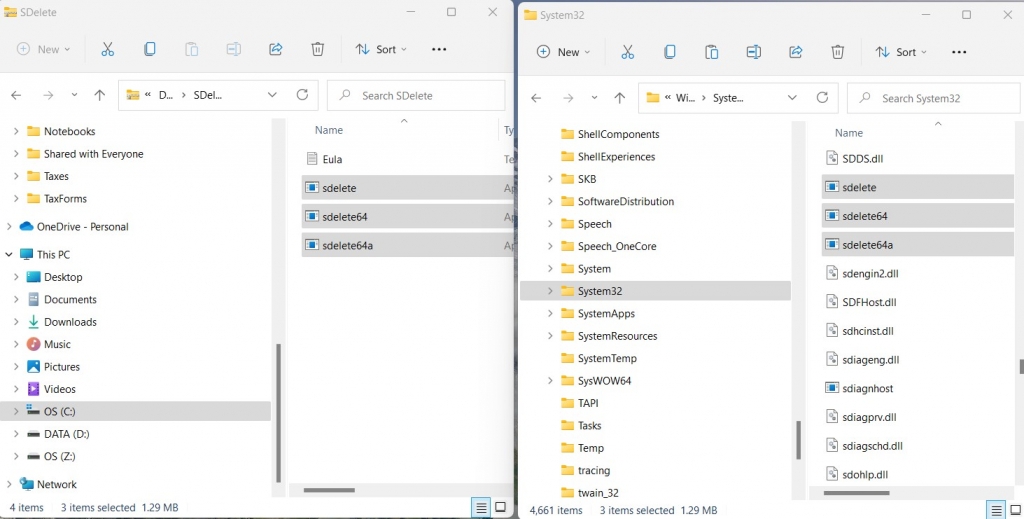 How to delete files securely and completely in Windows 11 using SDelete - TechRepublic