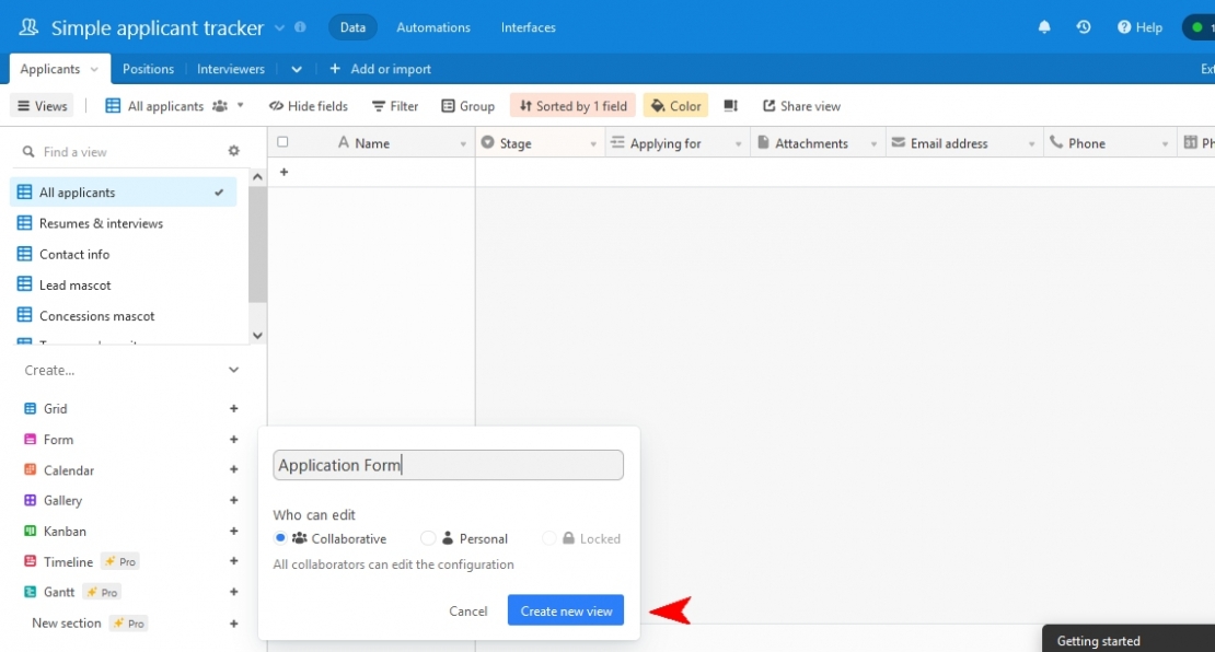 如何使用 Airtable 制作在线表格 - Flnug.com