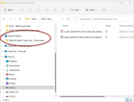 How to add SharePoint Team Sites to File Explorer in Windows 11 ...