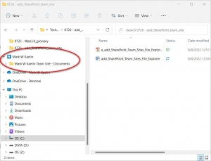 How to add SharePoint Team Sites to File Explorer in Windows 11 ...