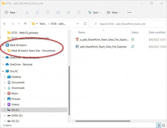 How to add SharePoint Team Sites to File Explorer in Windows 11 ... How to add SharePoint Team Sites to File Explorer in Windows 11 ...