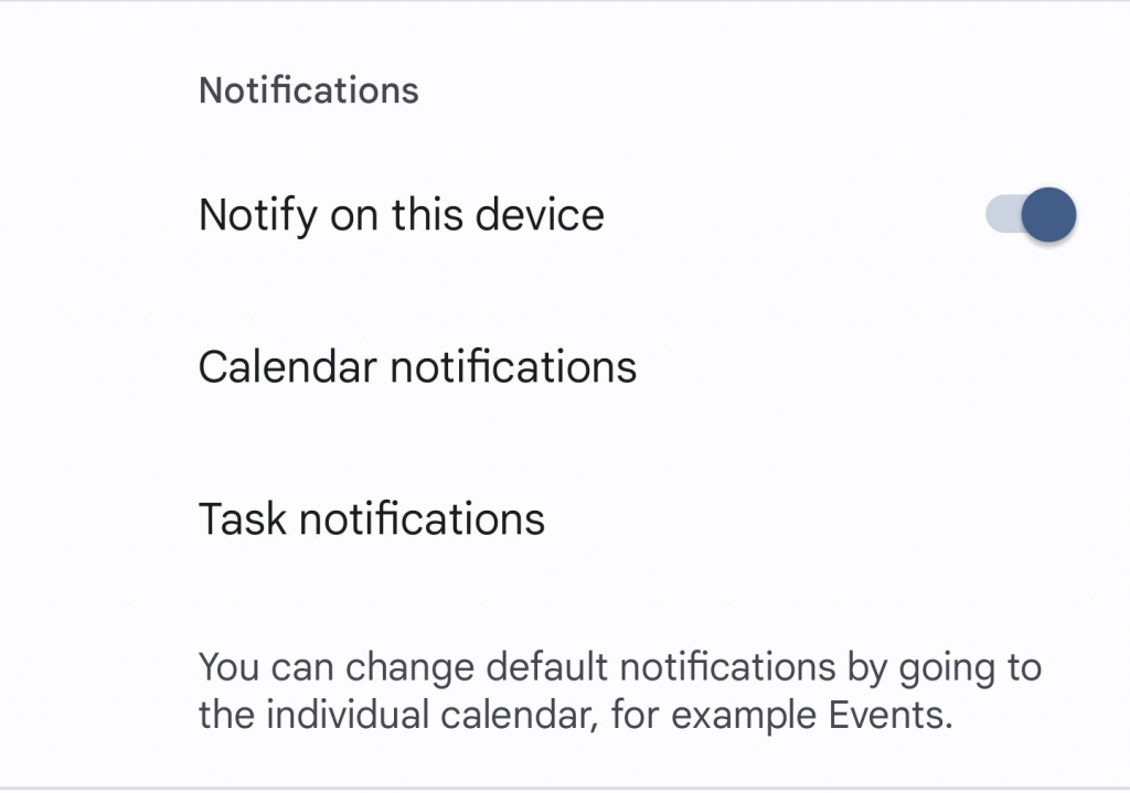 How to configure calendar and task notifications on Android 13 ...