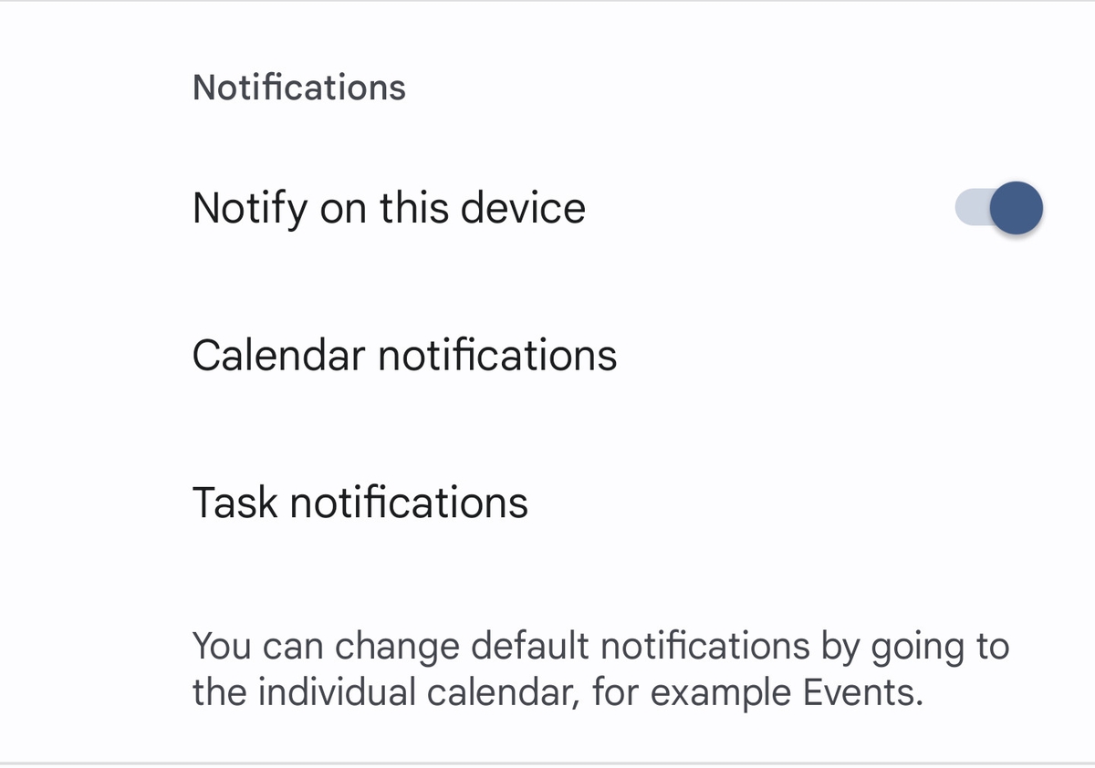 How to configure calendar and task notifications on Android 13 | TechRepublic