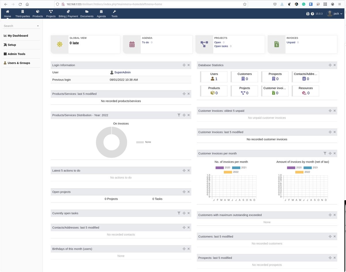 How to configure Dolibarr - TechRepublic