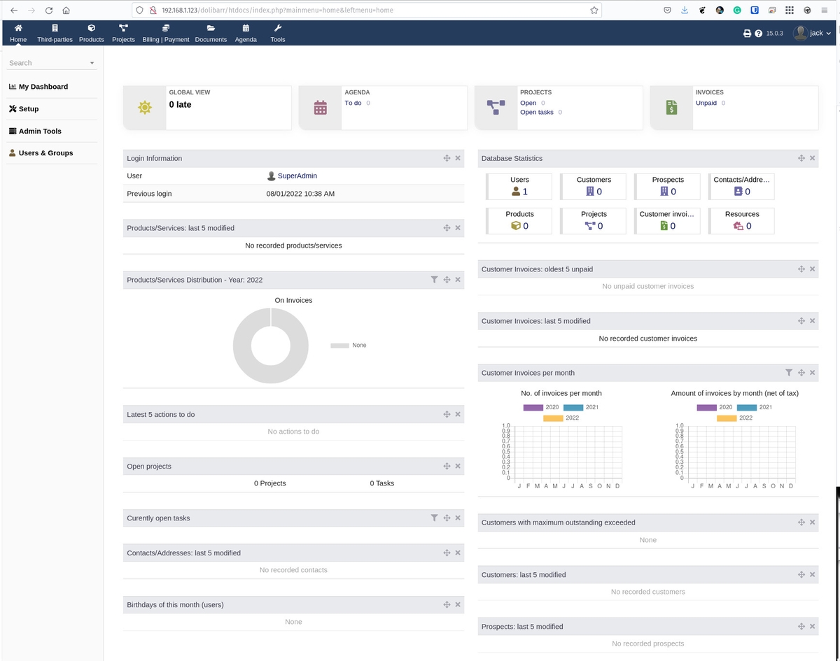 How to configure Dolibarr - TechRepublic