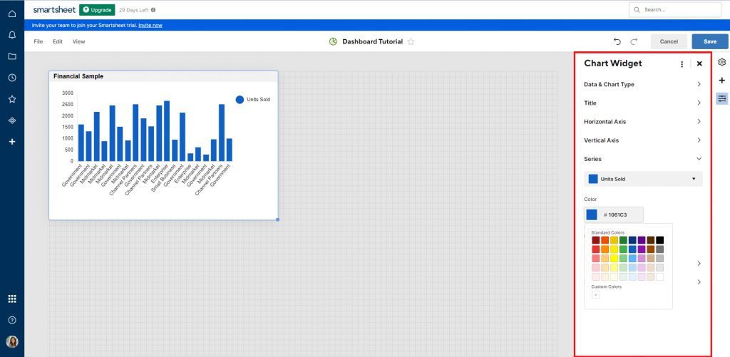 How to create a dashboard in Smartsheet: A step-by-step tutorial ...