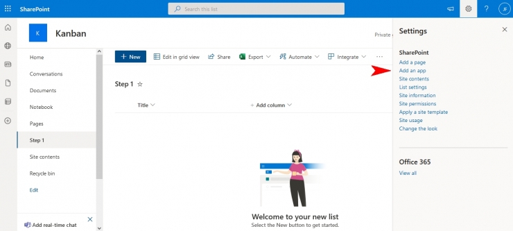 如何在 SharePoint 中创建看板 - Flnug.com
