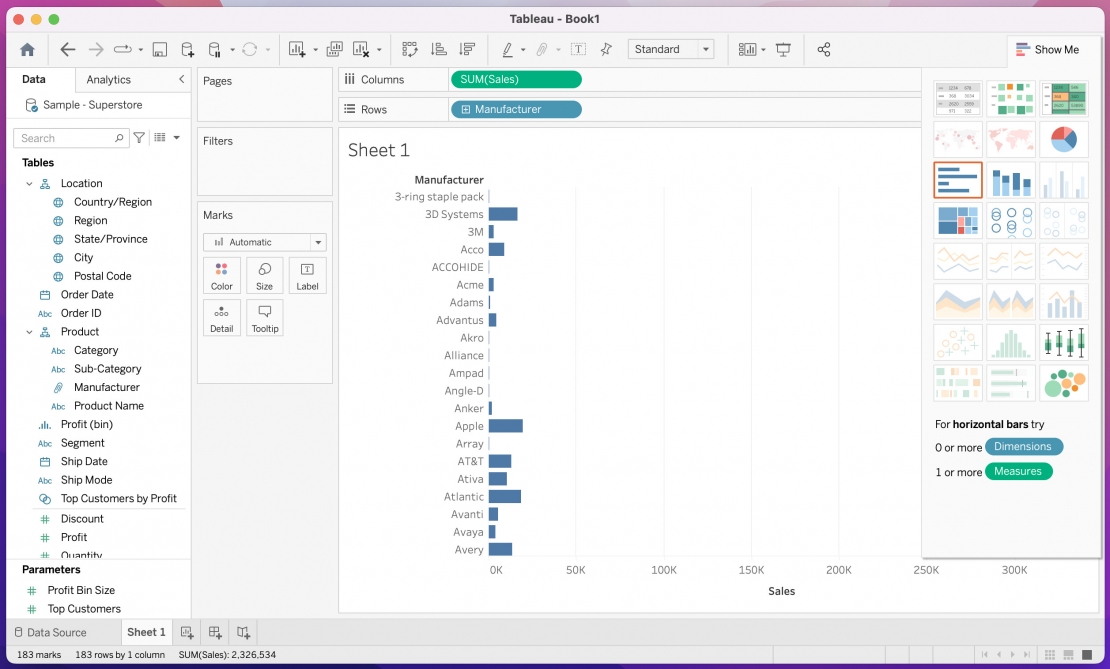How to create or use a Top N filter in Tableau